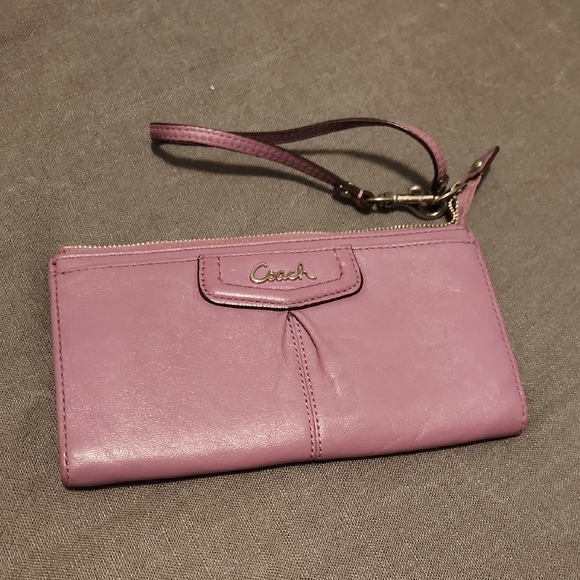 Coach | Bags | Coach Purple Wallet | Poshmark